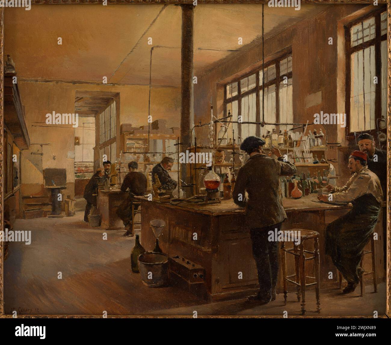 Gueldry, Ferdinand. "The municipal laboratory (Police Prefecture ...