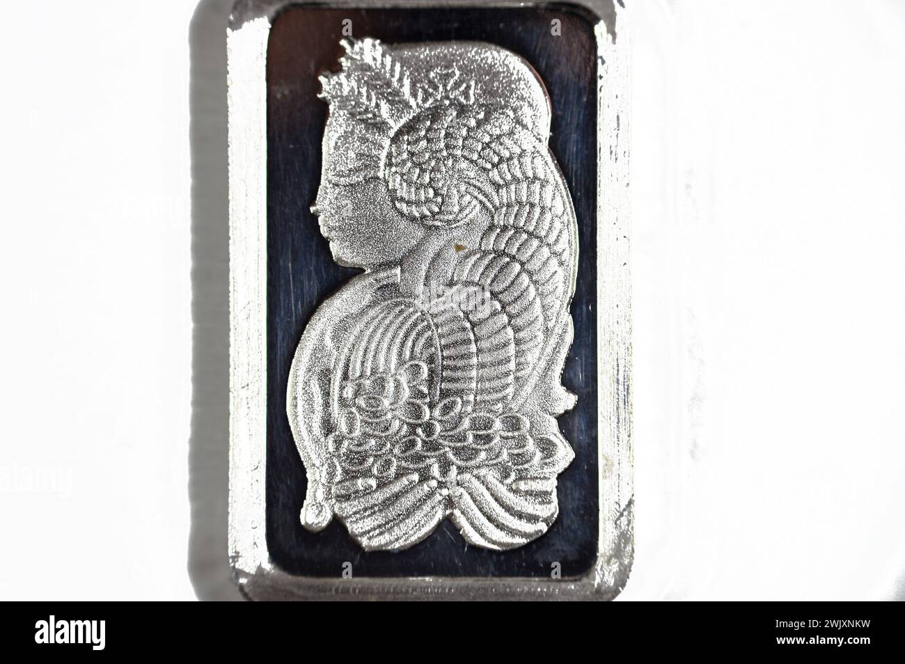 Silver precious metal ounce bar of pure silver, The price of silver is ...