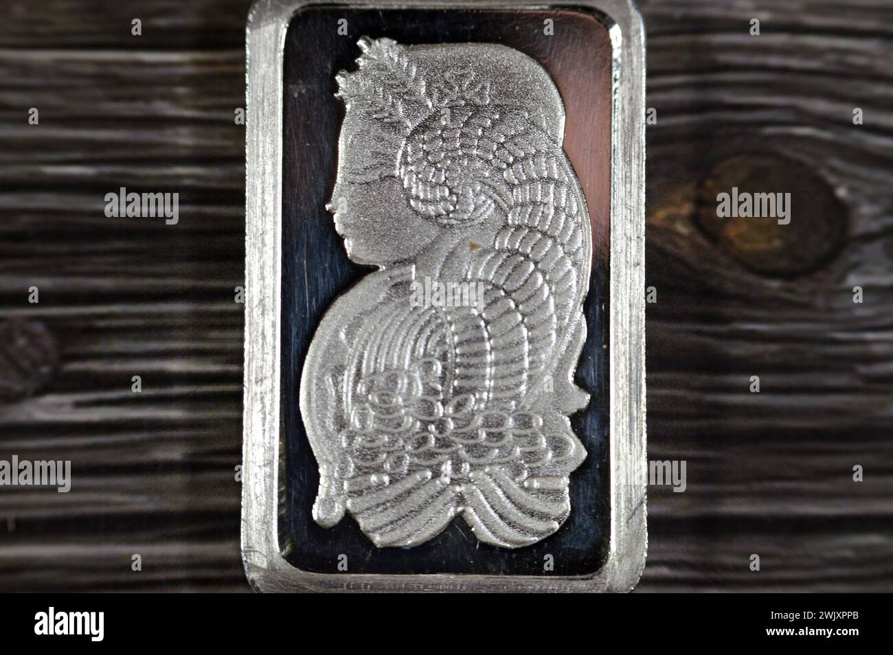 Silver precious metal ounce bar of pure silver, The price of silver is ...