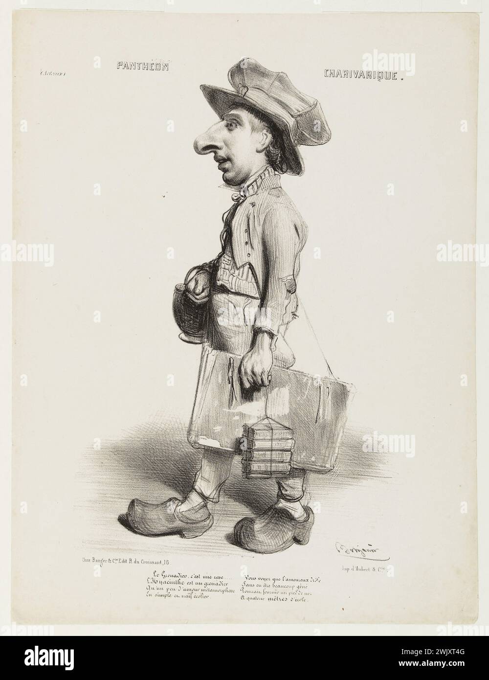 Roubaud, Benjamin (1811-1847). "The grenadier is a rose ... The ...