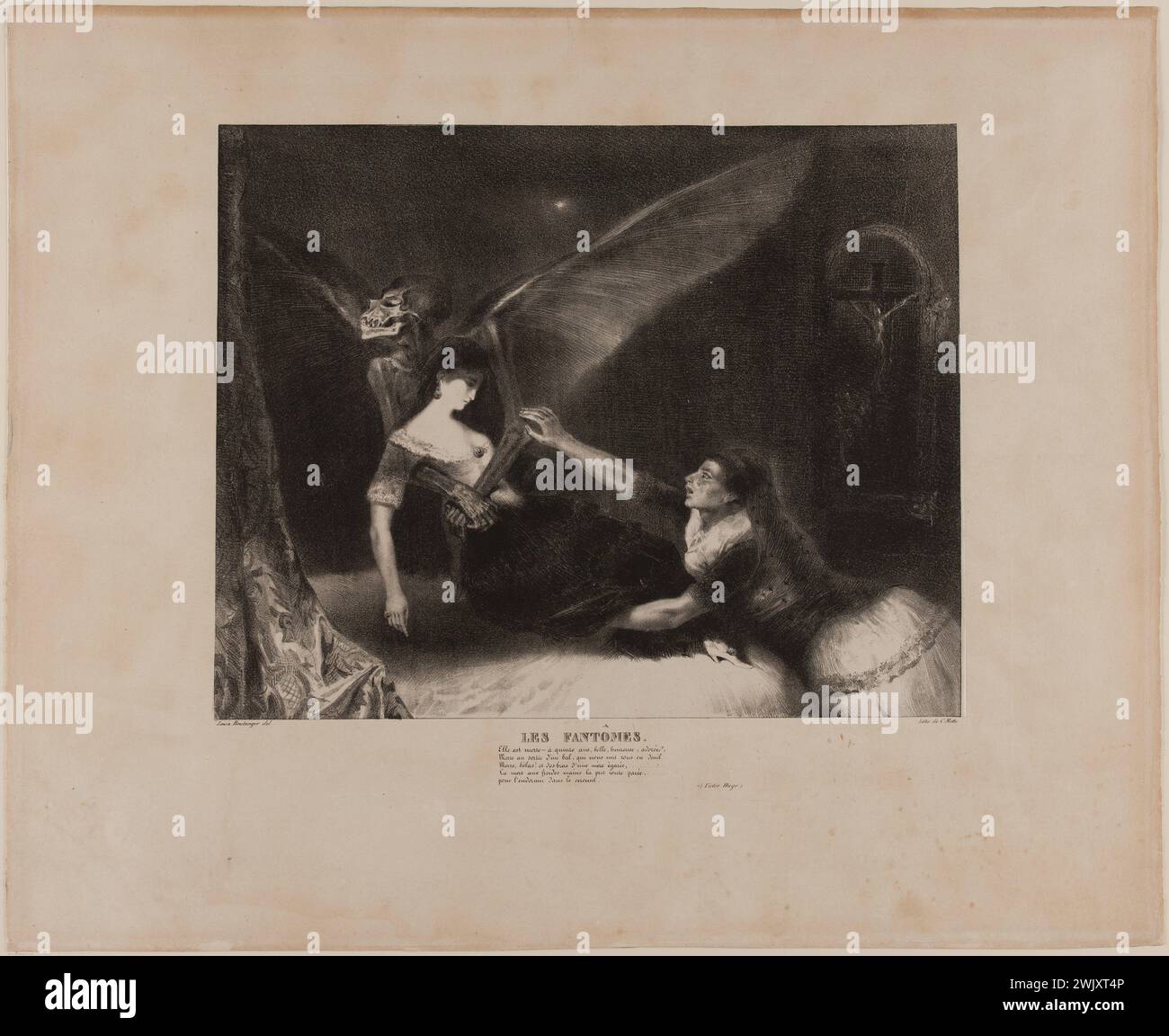 Charles Motte after Louis Boulanger (1806-1867). Ghosts. The Orientals ...