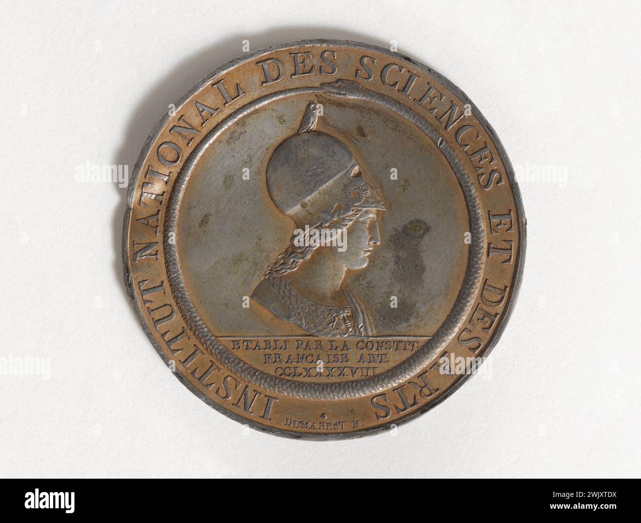 Rambert Dumarest (1750-1806). "Function medal of member of the National ...