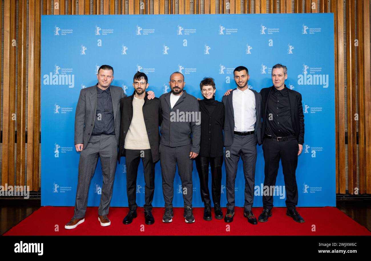Berlin, Germany. 17th Feb, 2024. Producer Bard Kjoge Ronning (l-r ...