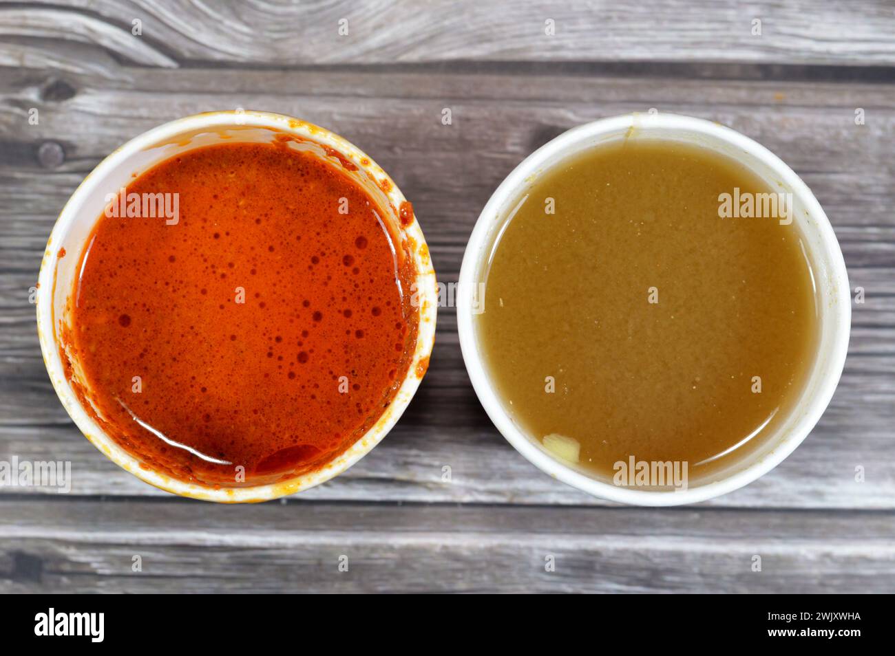 Sauces of spices and peppers sauce called Shatta, hot sauce is ...