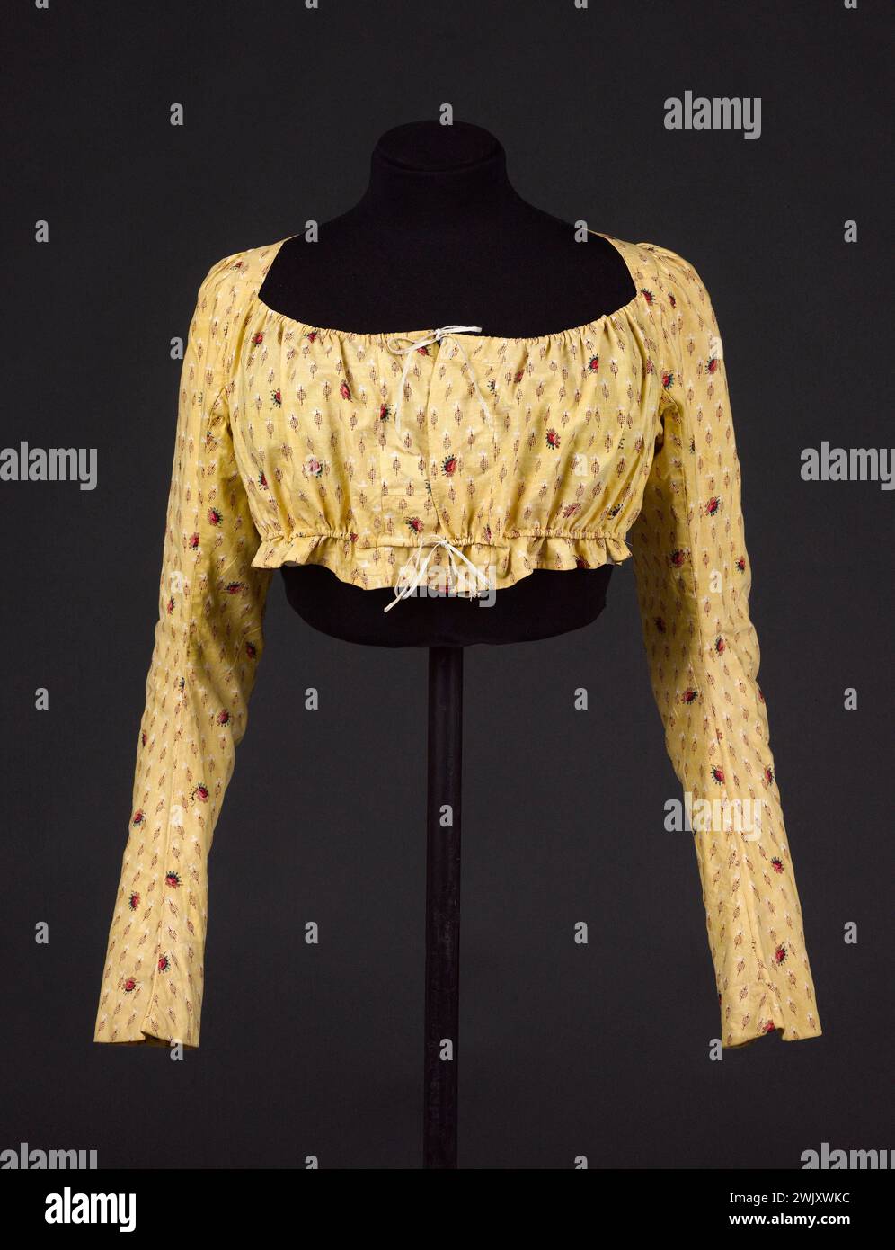 CARECO. Printed cotton canvas. 1795-1805. Galliera, fashion museum of the city of Paris. 101510 ...