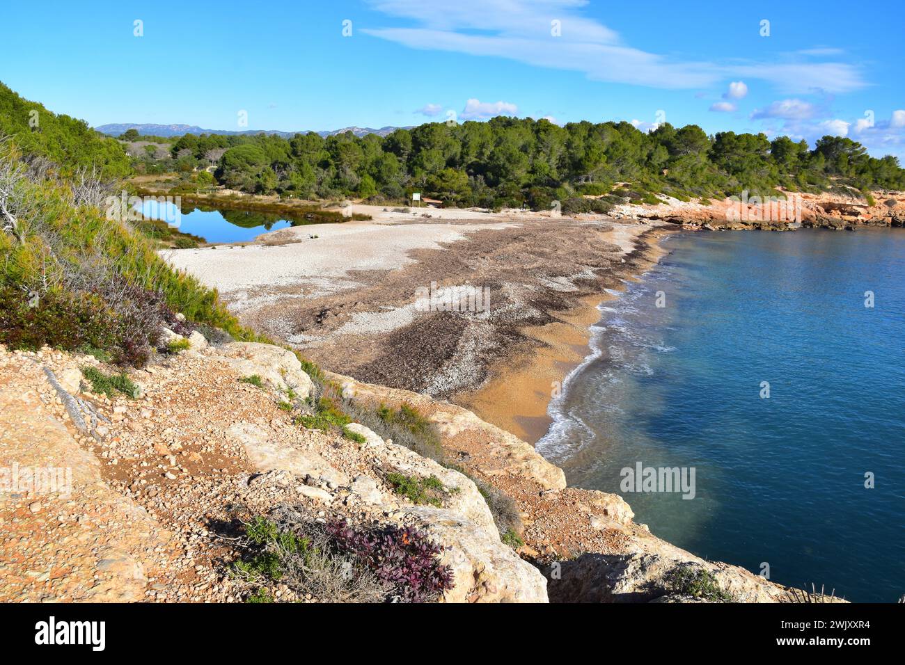 Gran Recorrido GR 92, Costa Dorada, Spain Stock Photo - Alamy