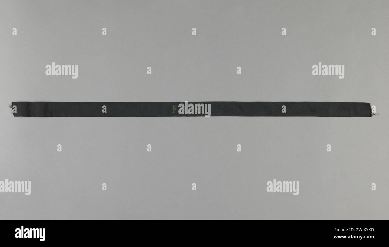 Anonymous, legendary ribbon (Bache of Bachi) of the heavy cruiser Foch ...