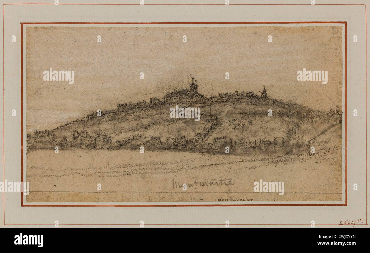 Georges Michel (1763-1843). "Collection of drawings: Montmartre", Paris ...