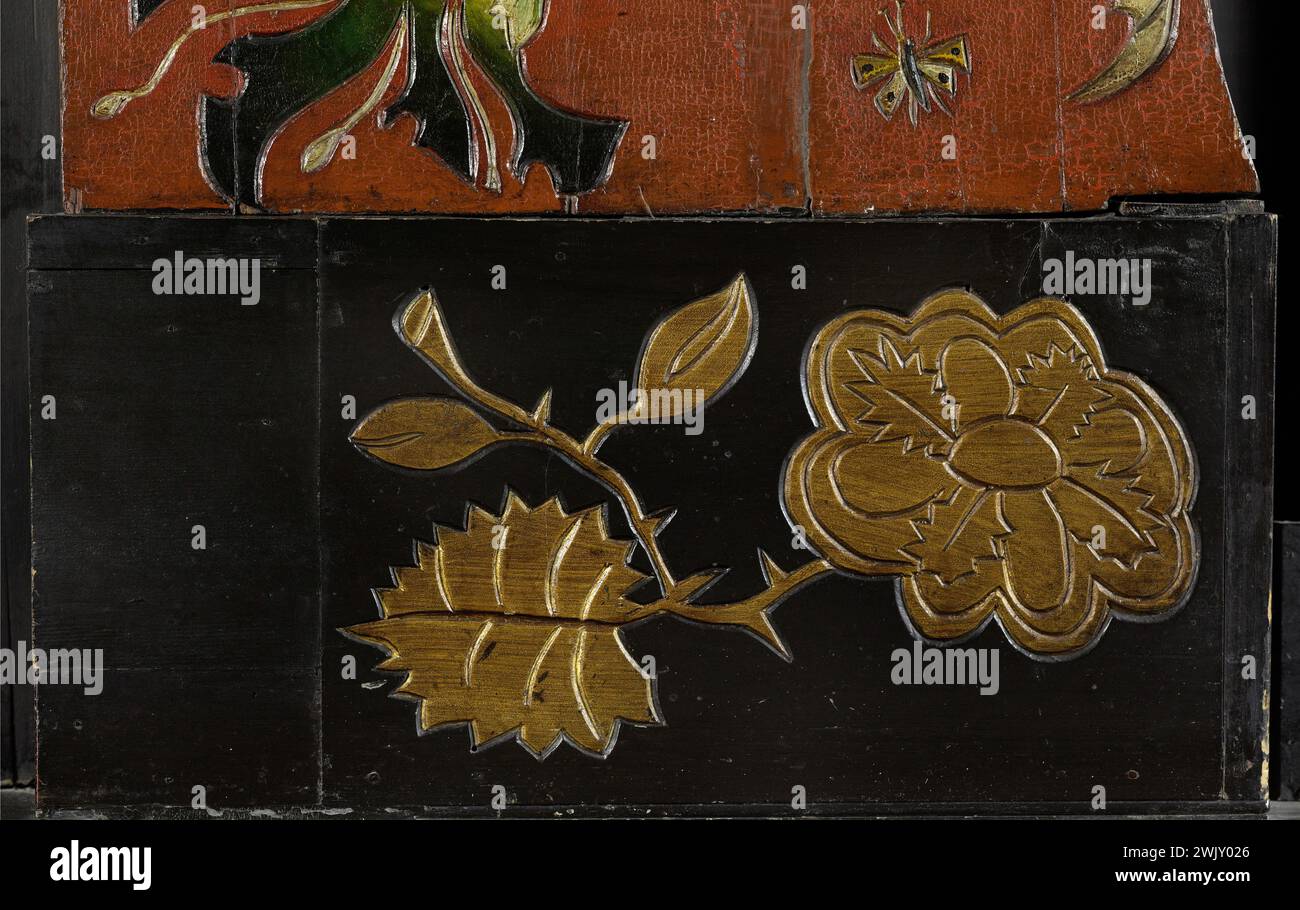 Victor Hugo (1802-1885). Chinese decor from Juliette Drouet's house in ...