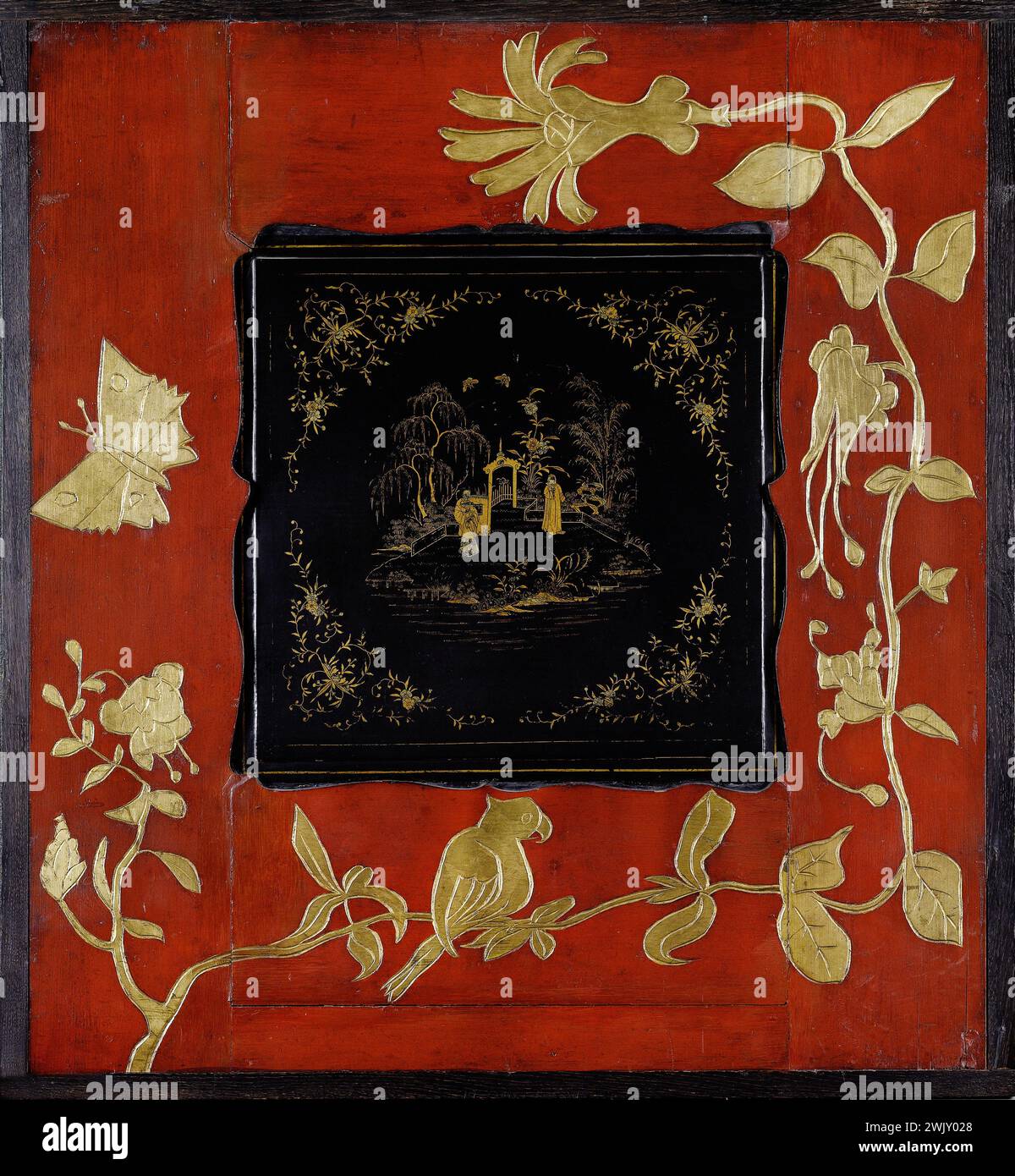 Victor Hugo (1802-1885). Chinese decor from Juliette Drouet's house in ...