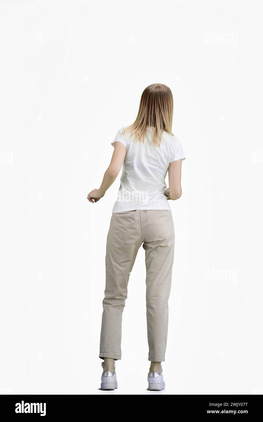 Beauty woman face tender Cut Out Stock Images & Pictures - Alamy