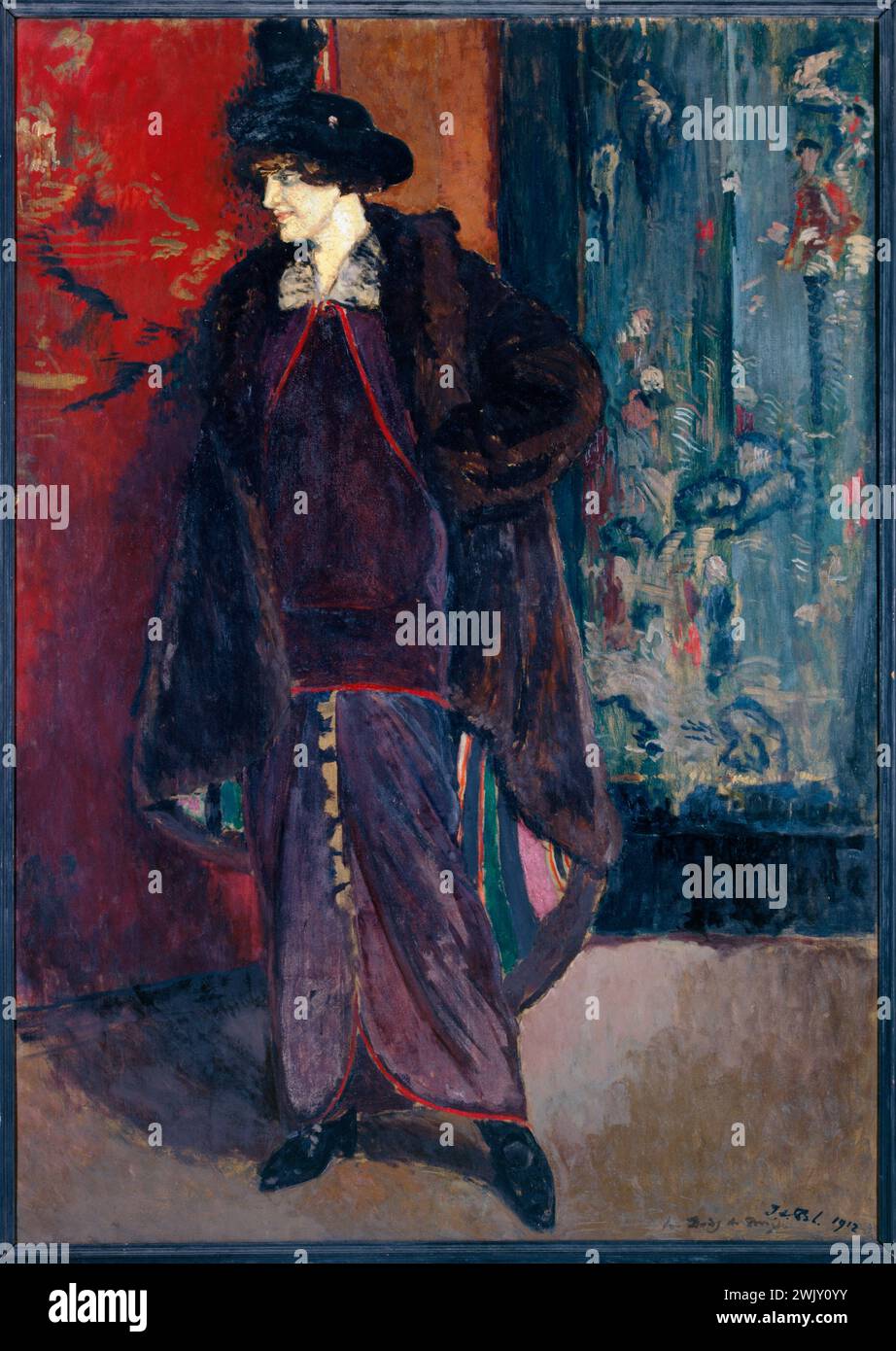 Jacques-Emile Blanche (1861-1942). "Princess Jean de Broglie". Oil on ...