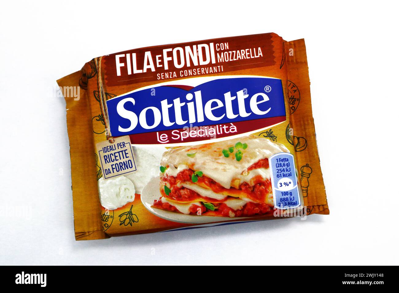 Sottilette, Sliced Cheese by Mondelez International Stock Photo - Alamy