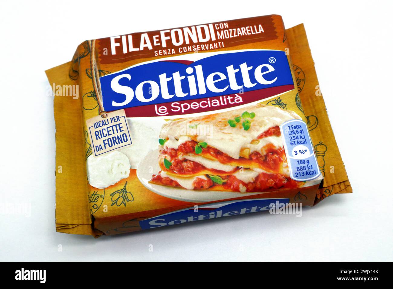 Sottilette, Sliced Cheese by Mondelez International Stock Photo - Alamy