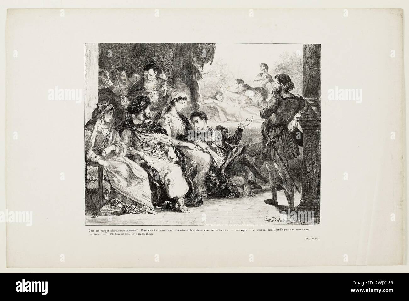 Hamlet play paris hi-res stock photography and images - Alamy