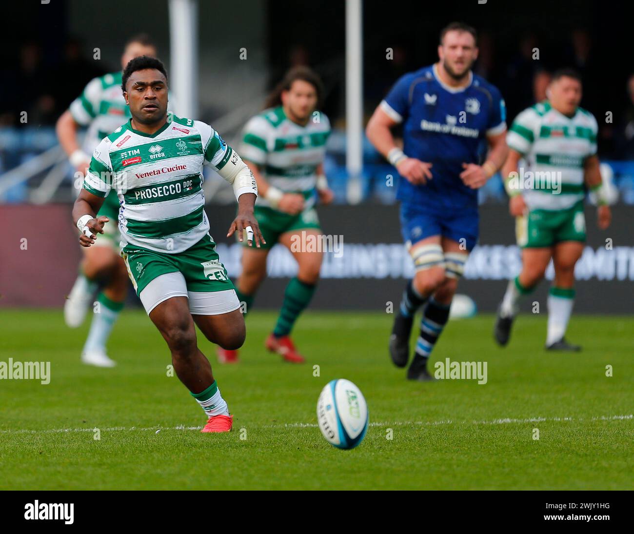 RDS Arena, Ballsbridge, Dublin, Ireland. 17th Feb, 2024. United Rugby Championship Rugby ...