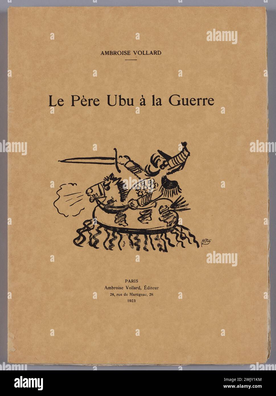 Puy, Jean (n.1876-09-08-D.1960-03-06), Father Ubu to war (main title ...