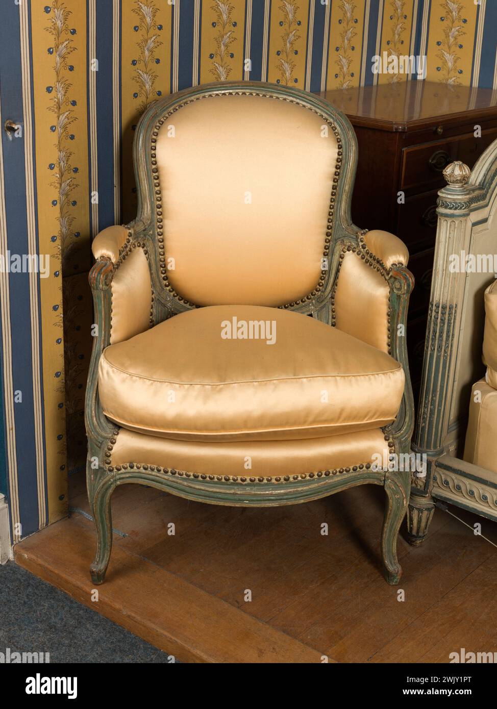 Anonymous. "Shepherdess". Painted beech, modern garnish. 1760. Paris ...