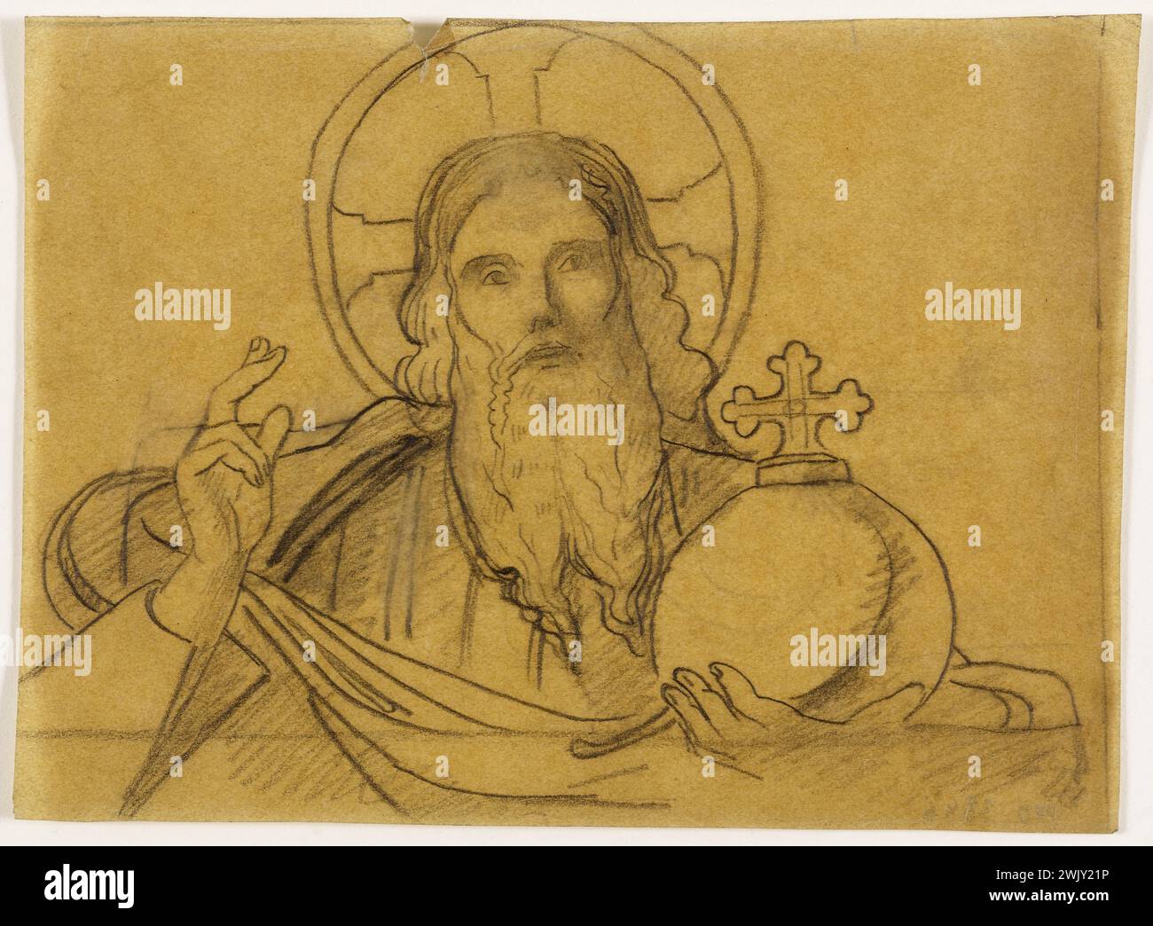 God the blessing father hi-res stock photography and images - Alamy