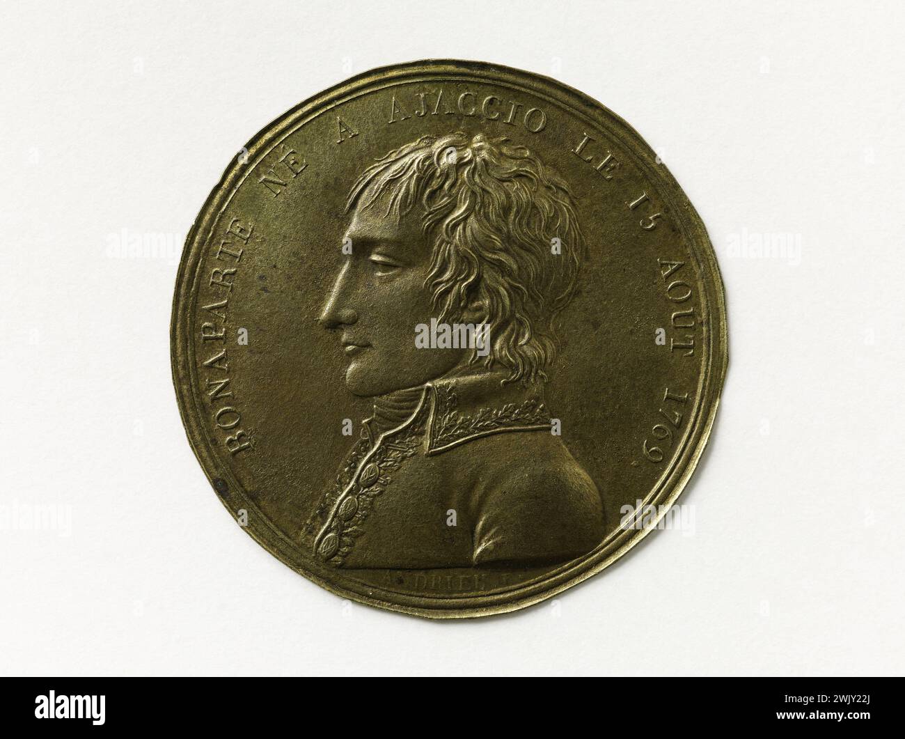 Bertrand Andrieu (1761-1822). Napoleon Bonaparte (1769-1821), first ...