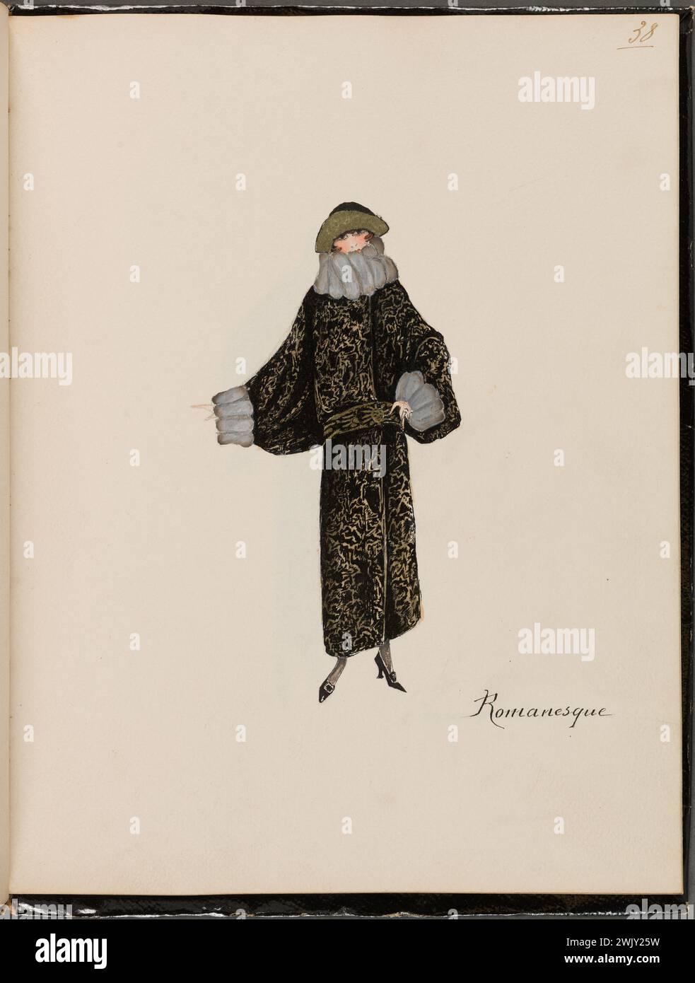 Max Max Furs. "Model drawing". pencil, watercolor and gouache on paper ...