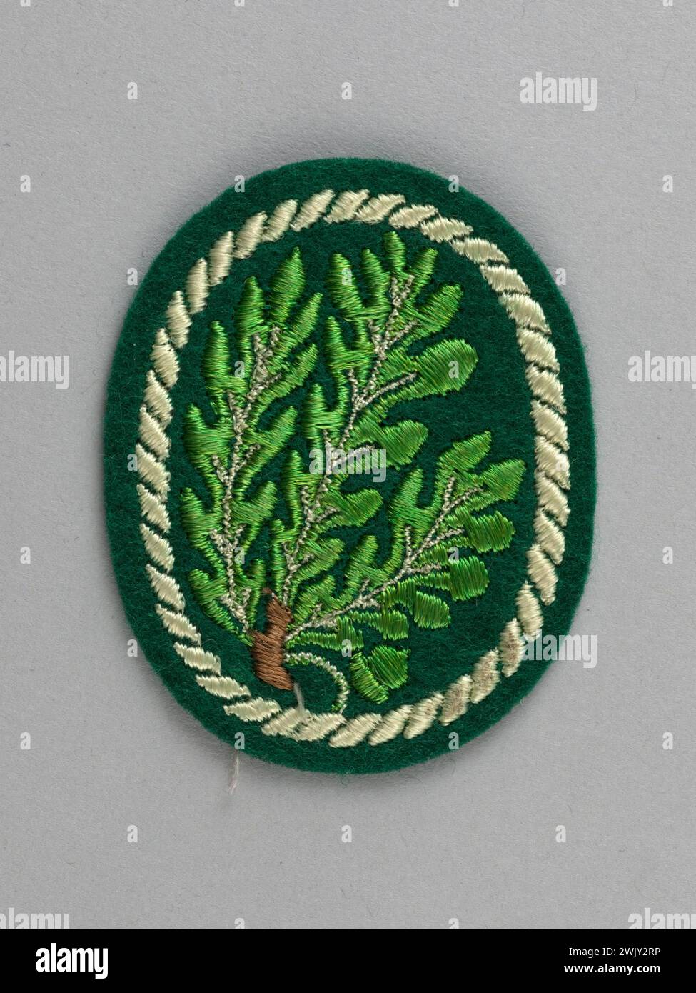 War 1939-1945. Manche of Jäger's Manche, infantry division in the ...