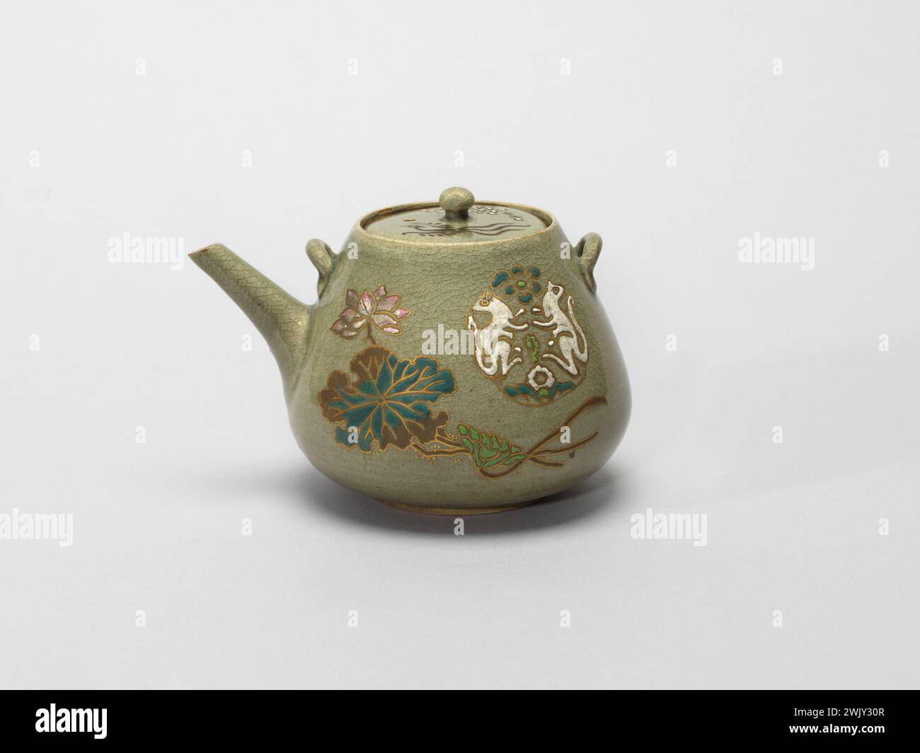 Tea-pot. Sandstone, earthenware. Cernuschi Museum, Asia Museum of Asia ...