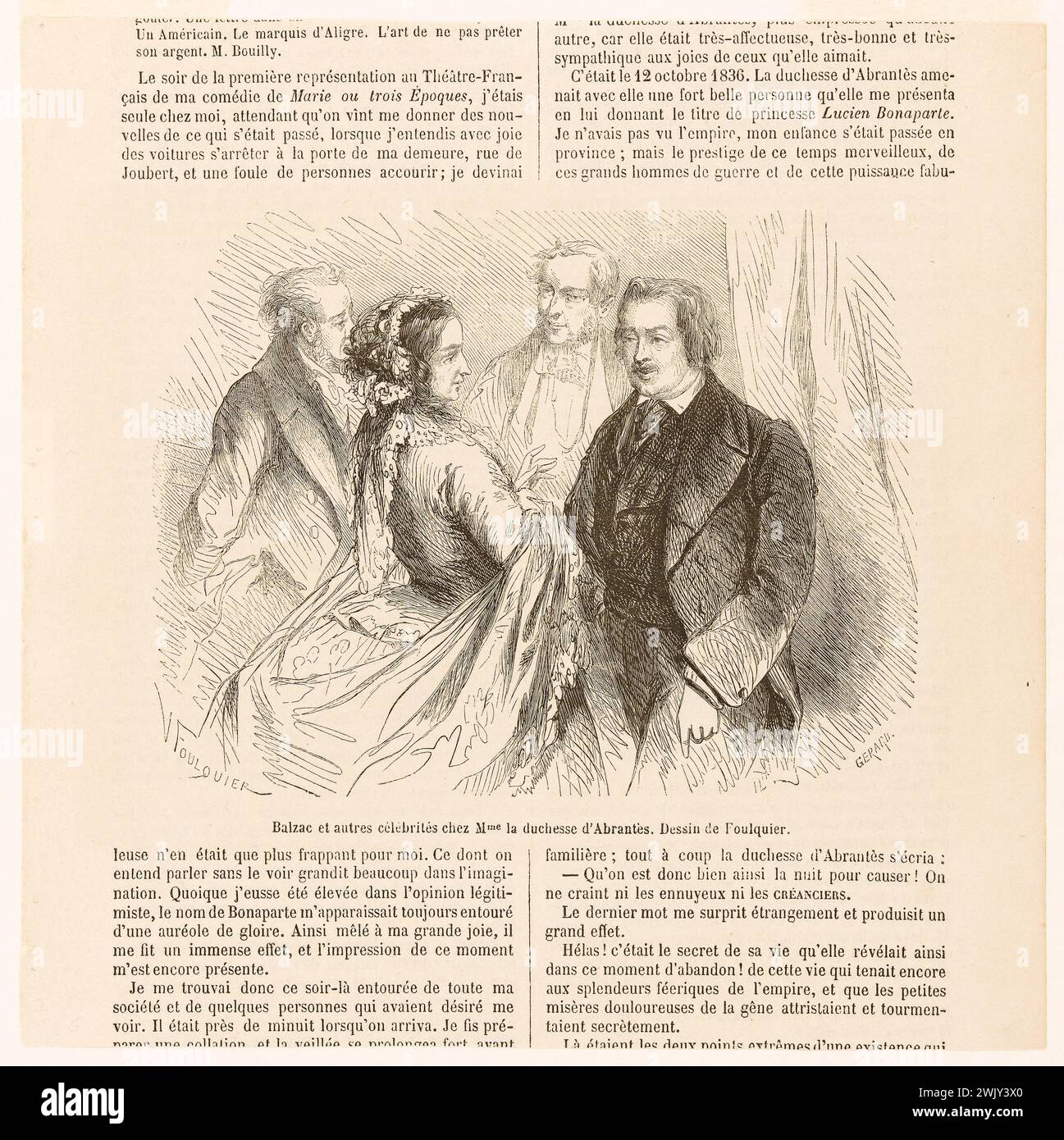 Foulquier, Jean-Antoine-Valentin (1822-1896). Gérard, Louis-Auguste ...