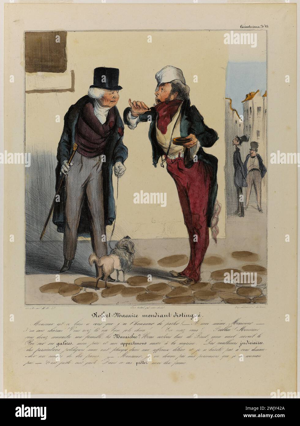 Robert macaire theatrical scene 1836 hi-res stock photography and ...