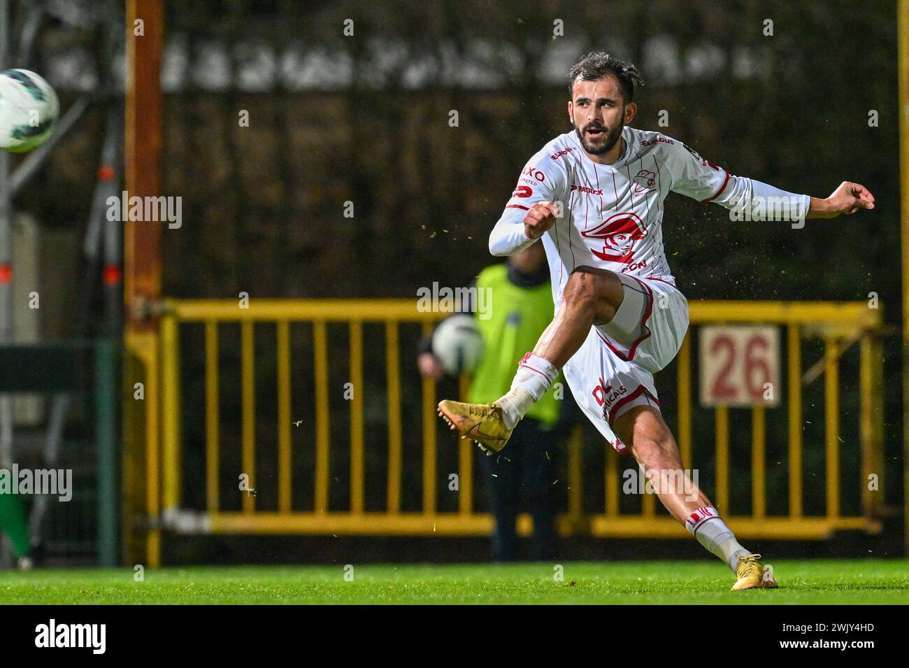 Stavros Gavriel (19) of Zulte-Waregem pictured during a soccer game ...