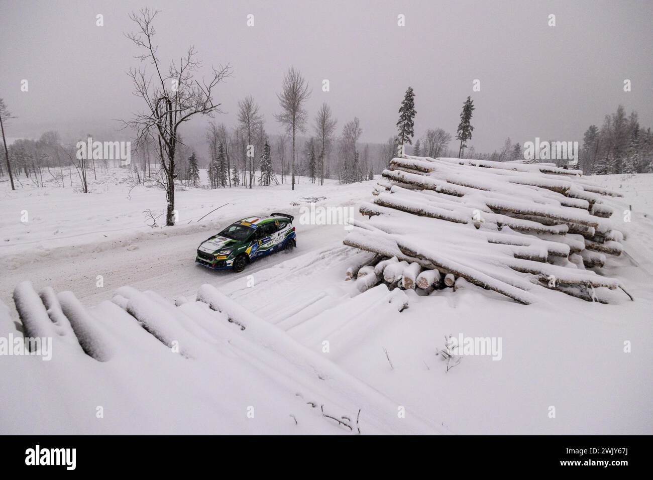 49 Eamonn KELLY, Conor MOHAN, Ford Fiesta Rally3, action during the ...