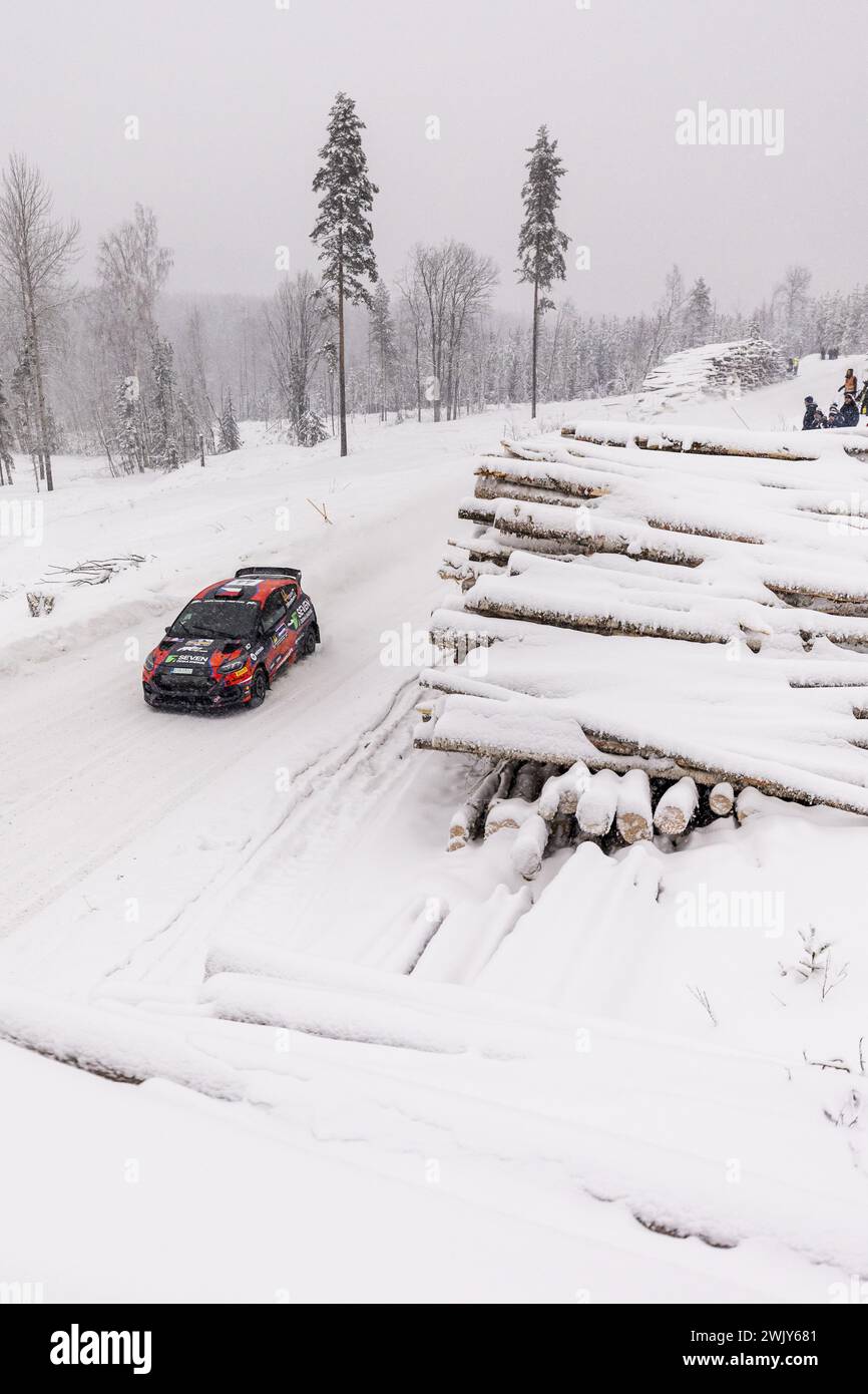 44 KOHN Filip, WOODBURN Tom, Ford Fiesta Rally3, action during the ...