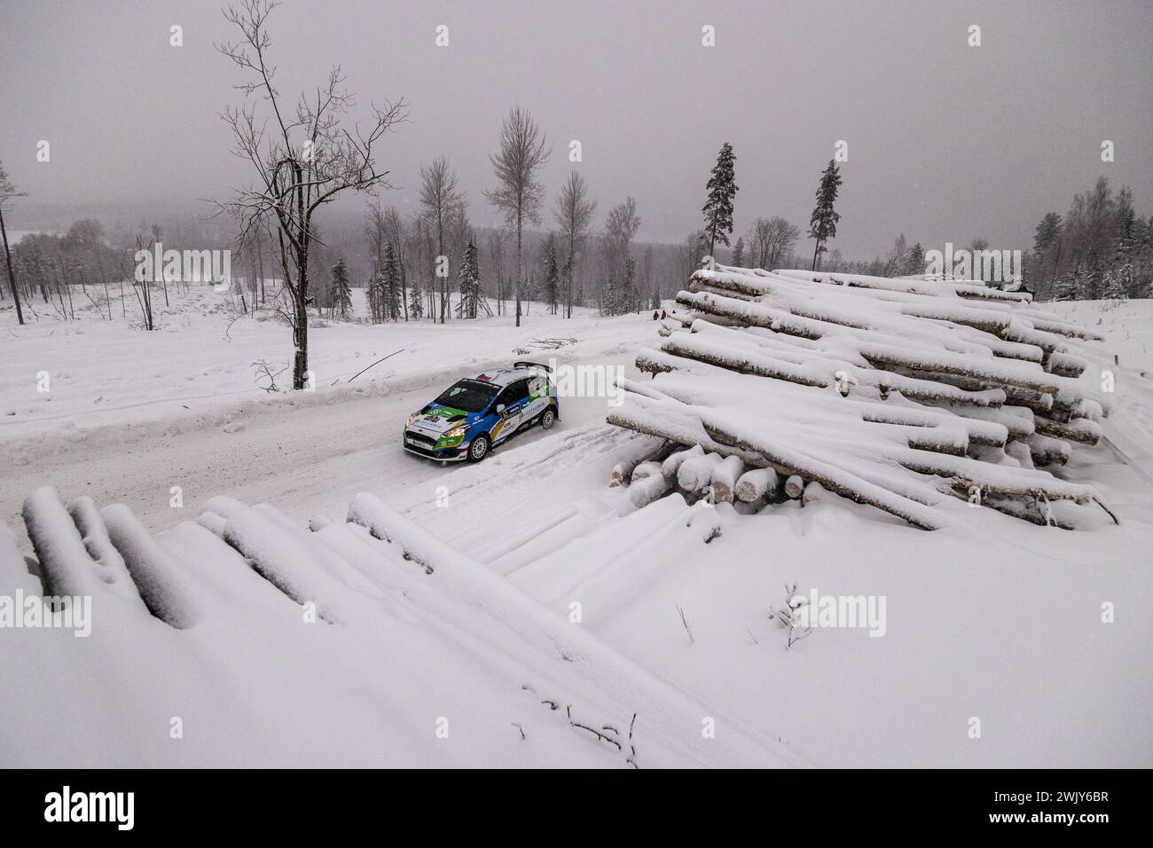 43 CERNY Jan, KRAJCA Ondrej, Ford Fiesta Rally3, action during the ...