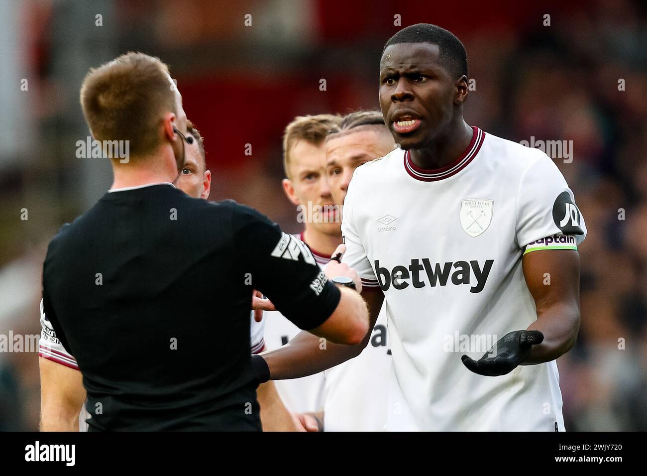 The City Ground, Nottingham, UK. 17th Feb, 2024. Premier League ...