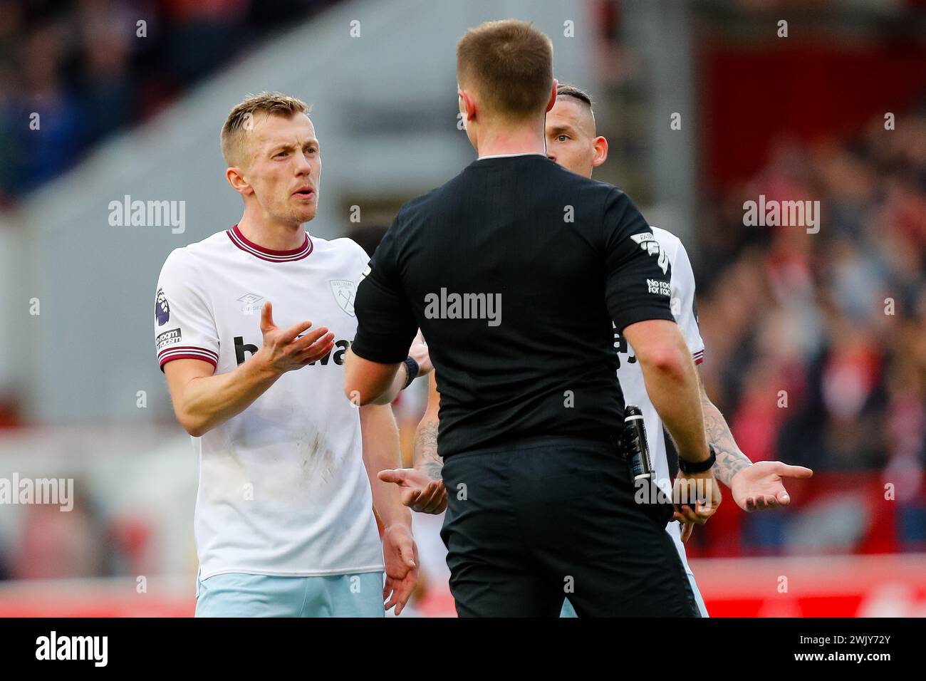 The City Ground, Nottingham, UK. 17th Feb, 2024. Premier League ...