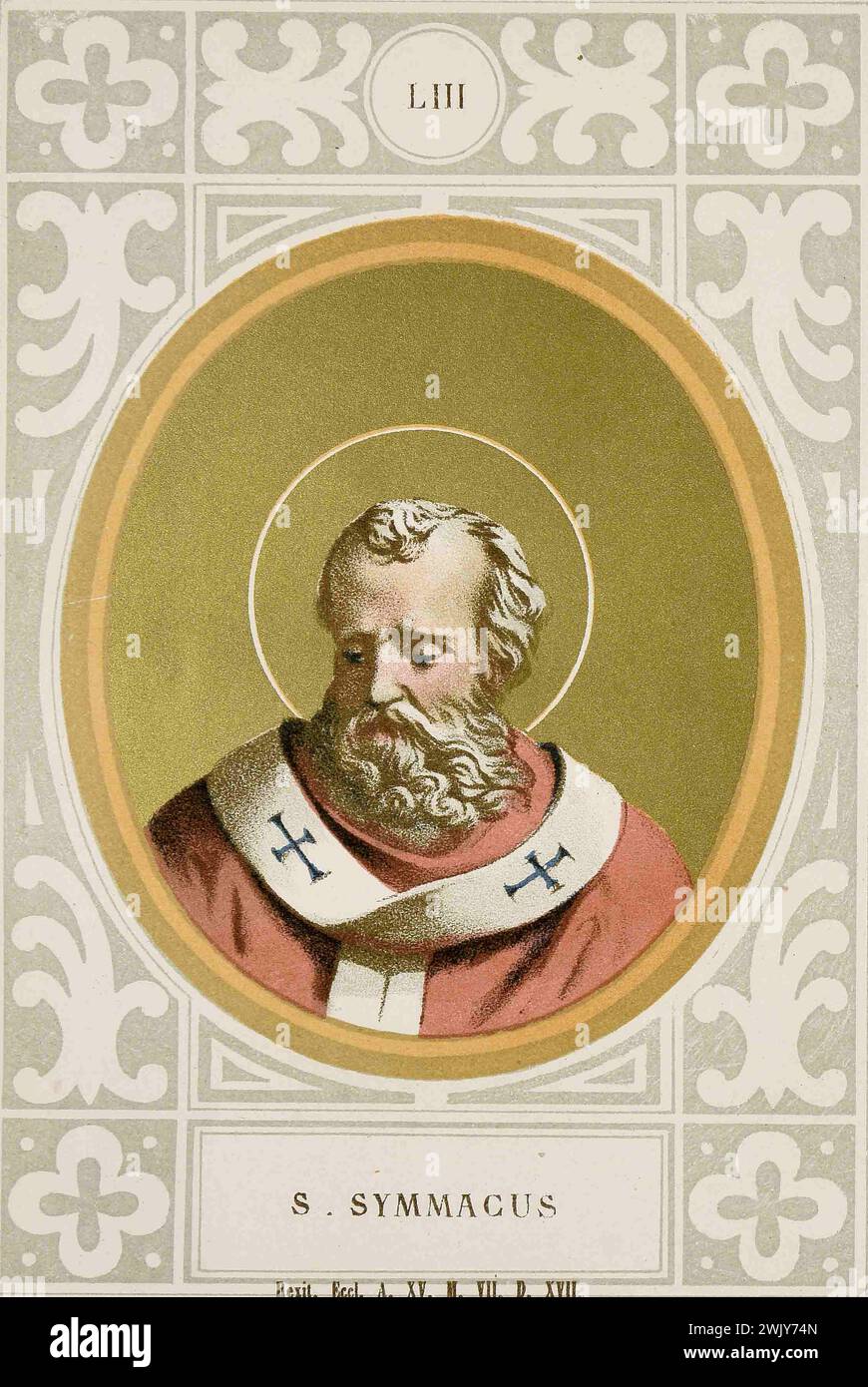 St symmachus hi-res stock photography and images - Alamy