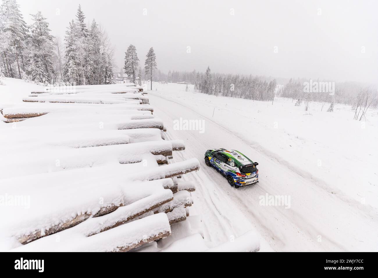 49 Eamonn KELLY, Conor MOHAN, Ford Fiesta Rally3, action during the ...