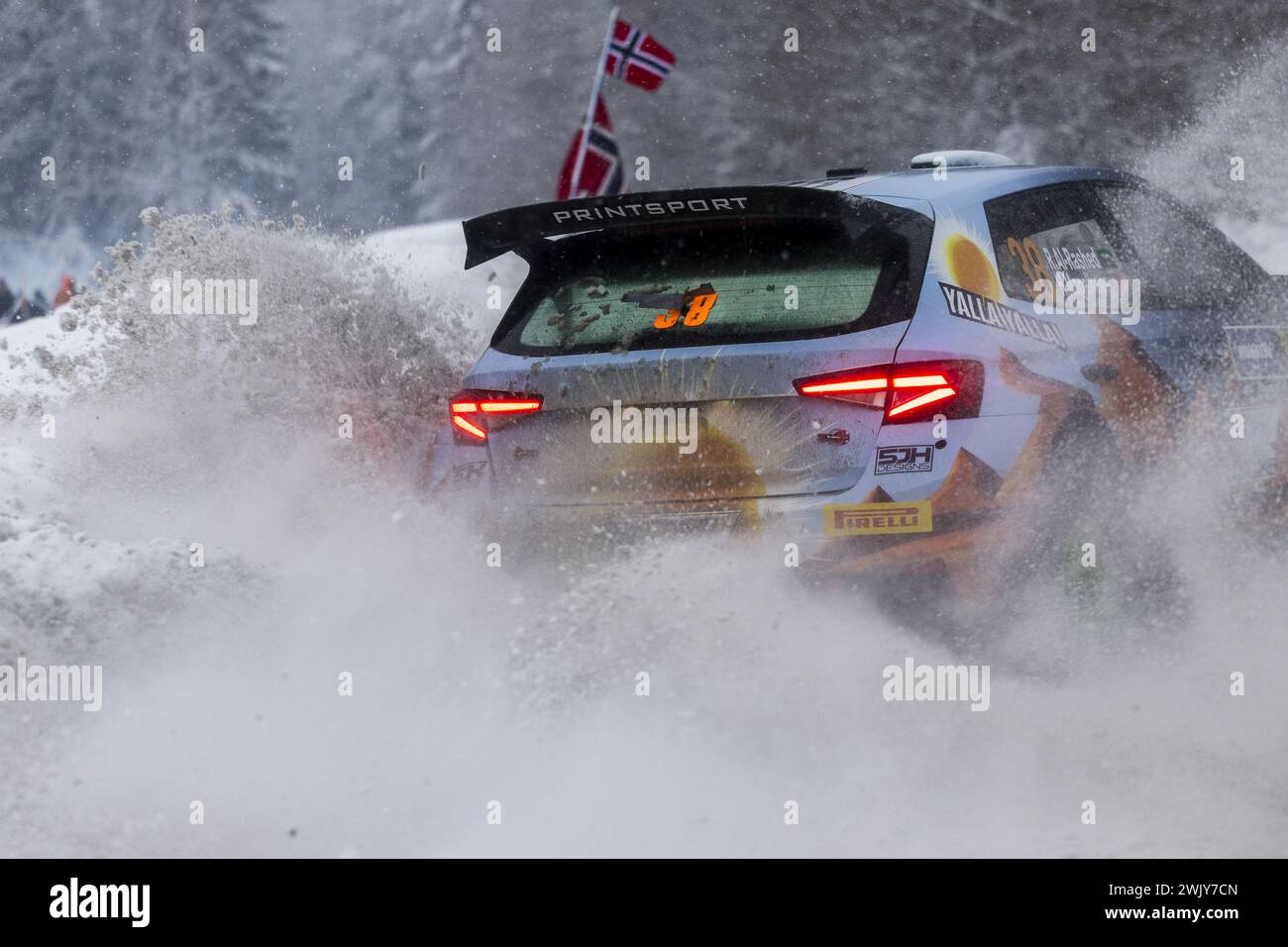 ambiance during the Rally Sweden 2024, 2nd round of the 2024 WRC World ...