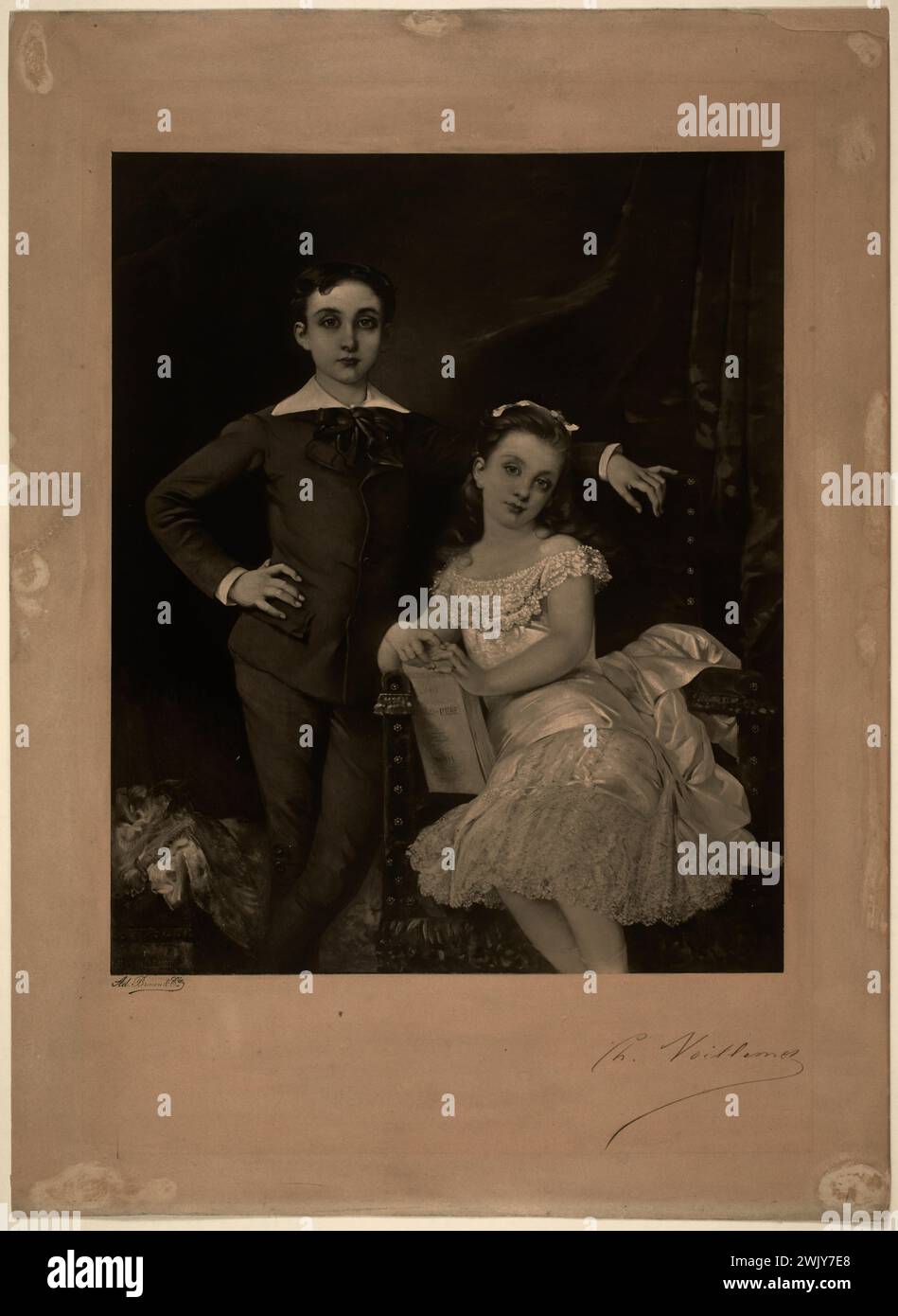 Braun et Cie, Georges and Jeanne Hugo (dummy title), 1879. Maison de ...