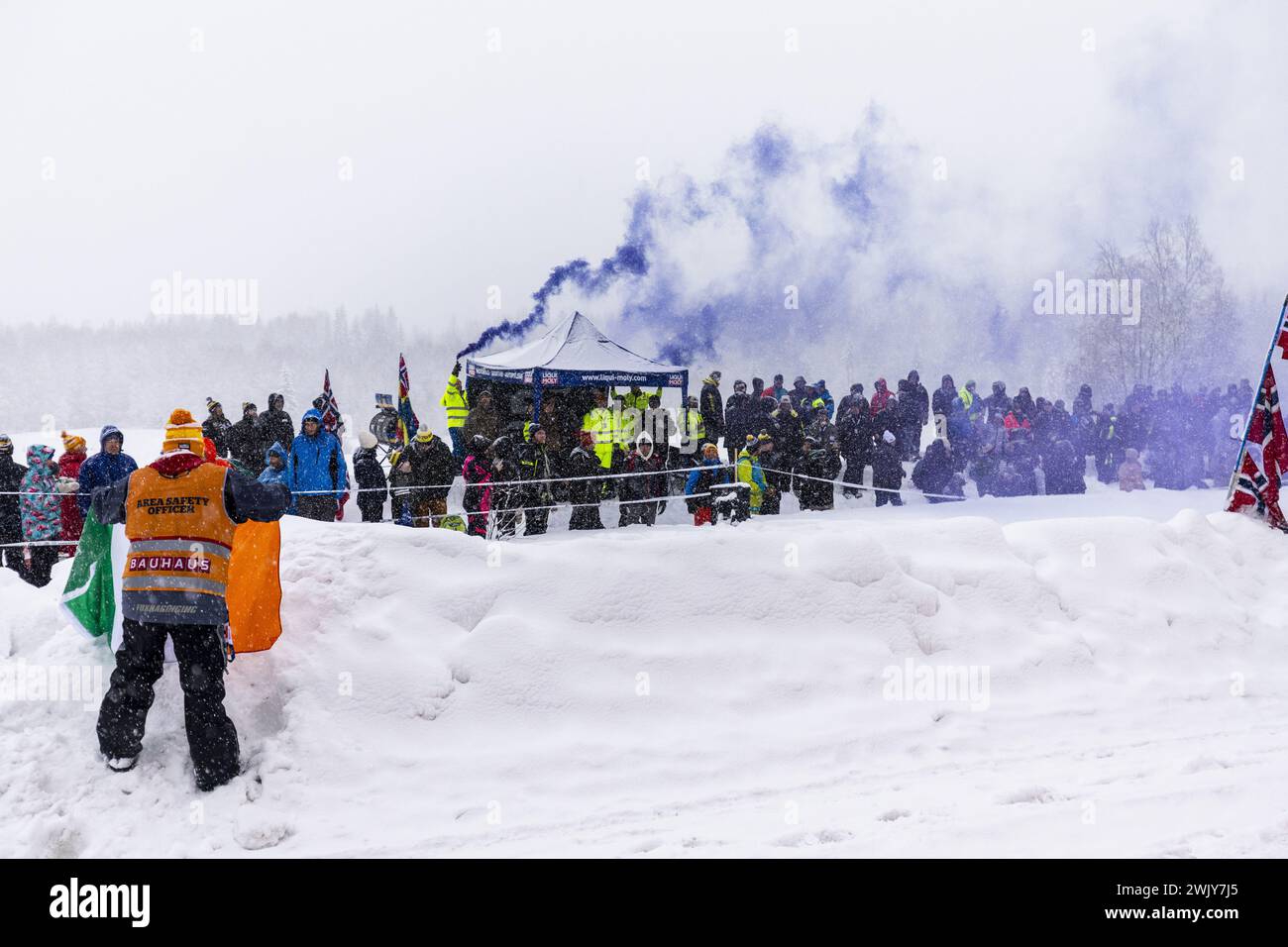 ambiance during the Rally Sweden 2024, 2nd round of the 2024 WRC World ...