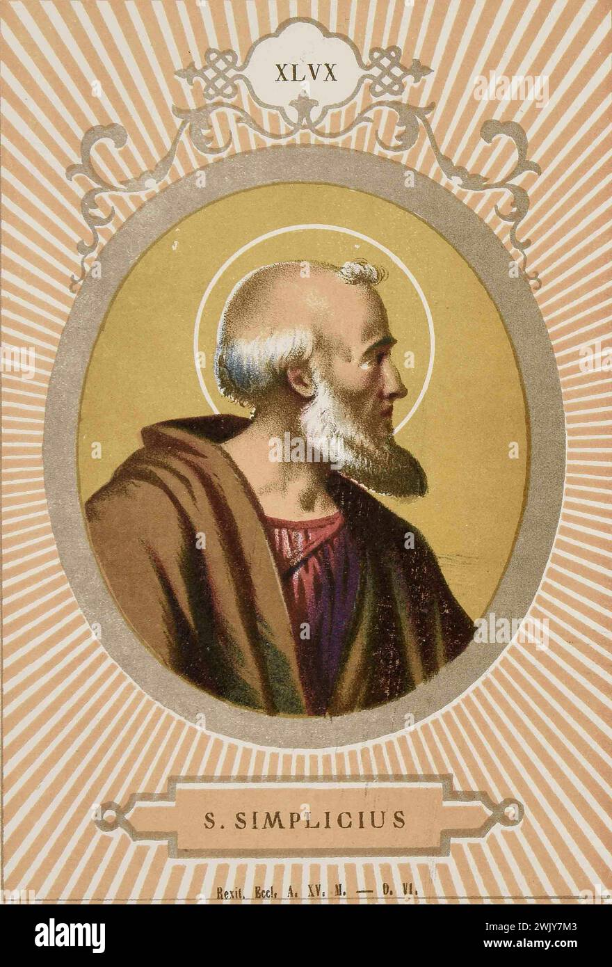 Saint simplicius hi-res stock photography and images - Alamy