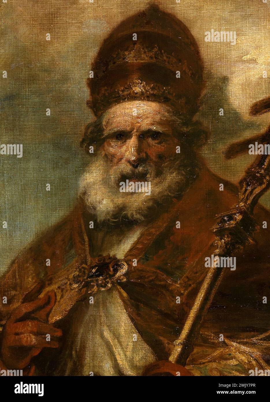 Pope saint leo great hi-res stock photography and images - Alamy