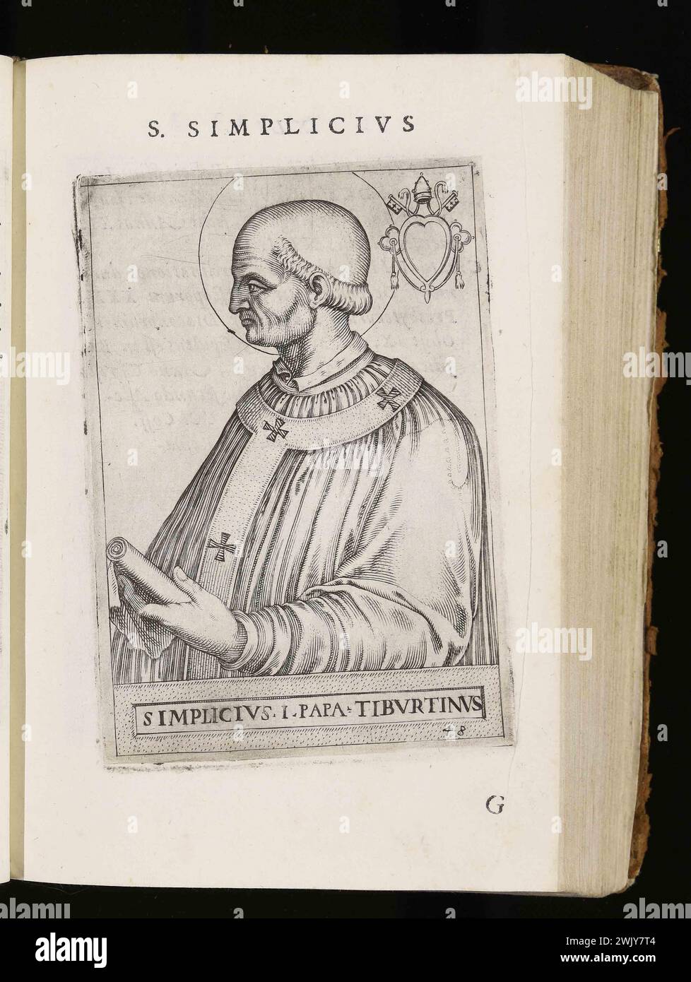 Saint simplicius hi-res stock photography and images - Alamy