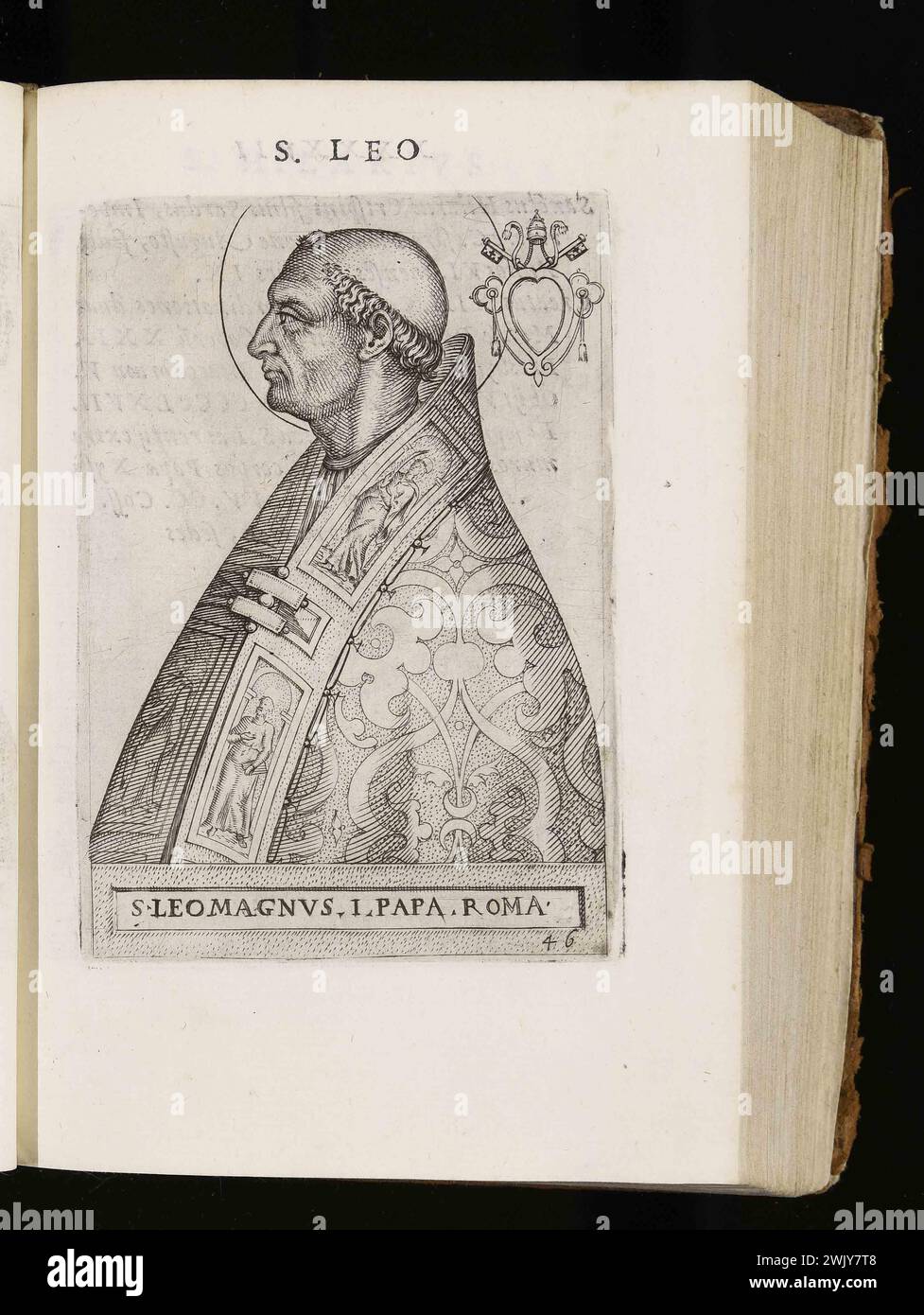 Pope saint leo great hi-res stock photography and images - Alamy