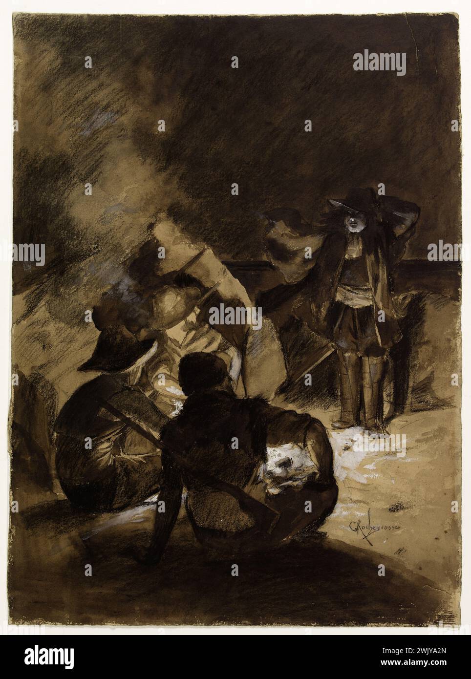 Georges-Antoine Rochegrosse (1859-1938), French painter and illustrator ...