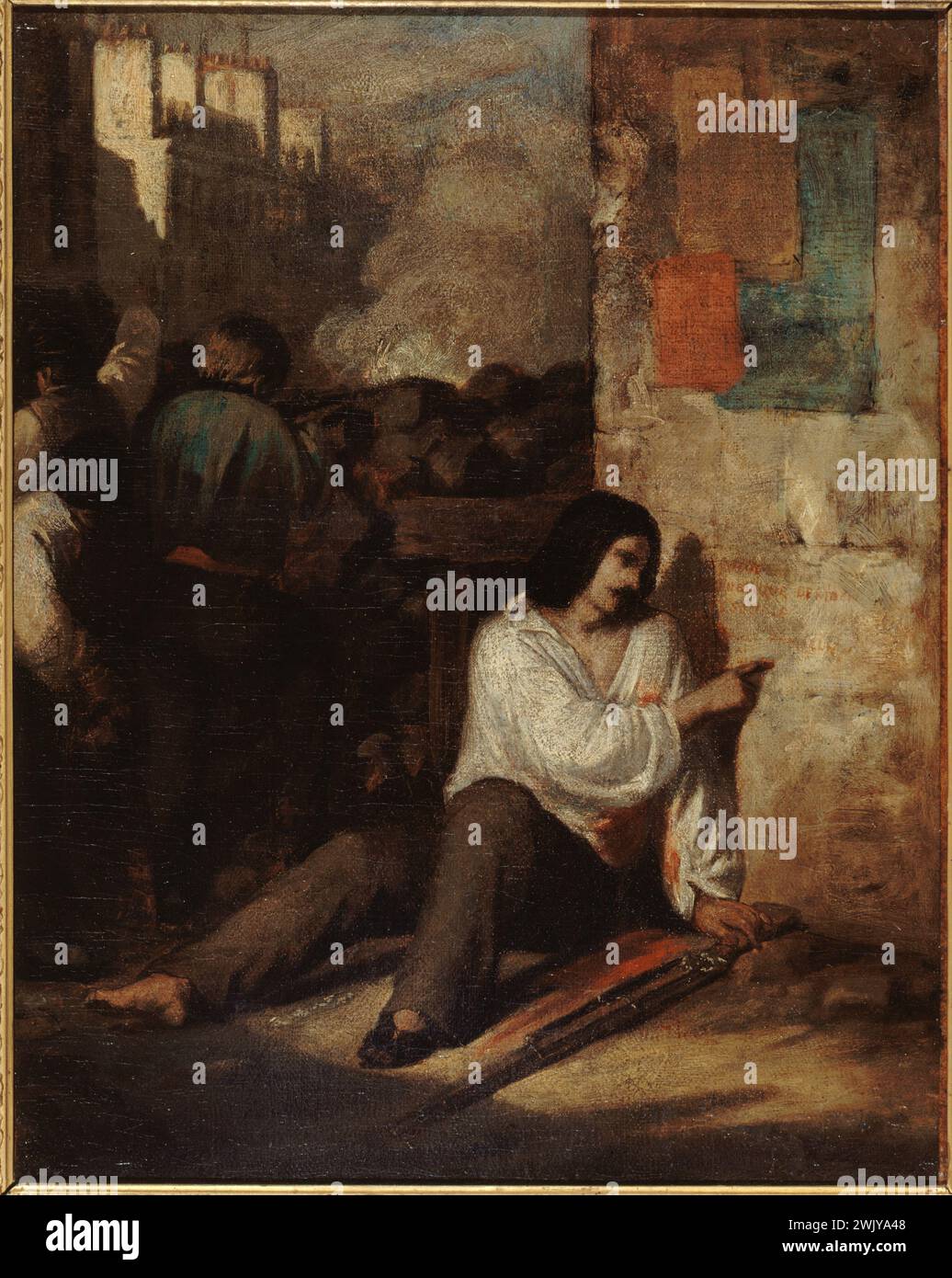 1848 revolution barricade hi-res stock photography and images - Alamy