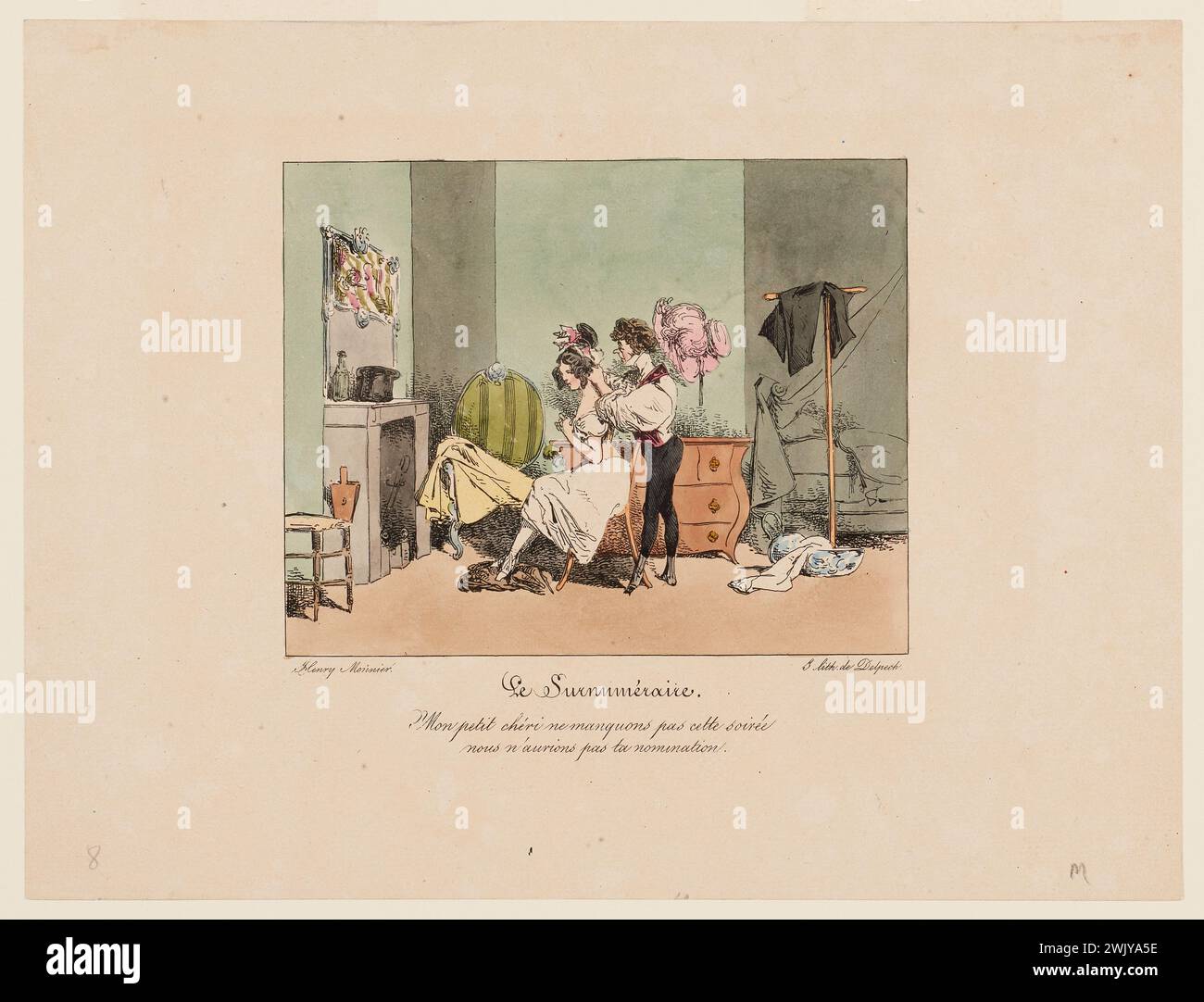 Monnier, Henry Bonaventure (n.1799-06-07-D.1877-01-03), the ...