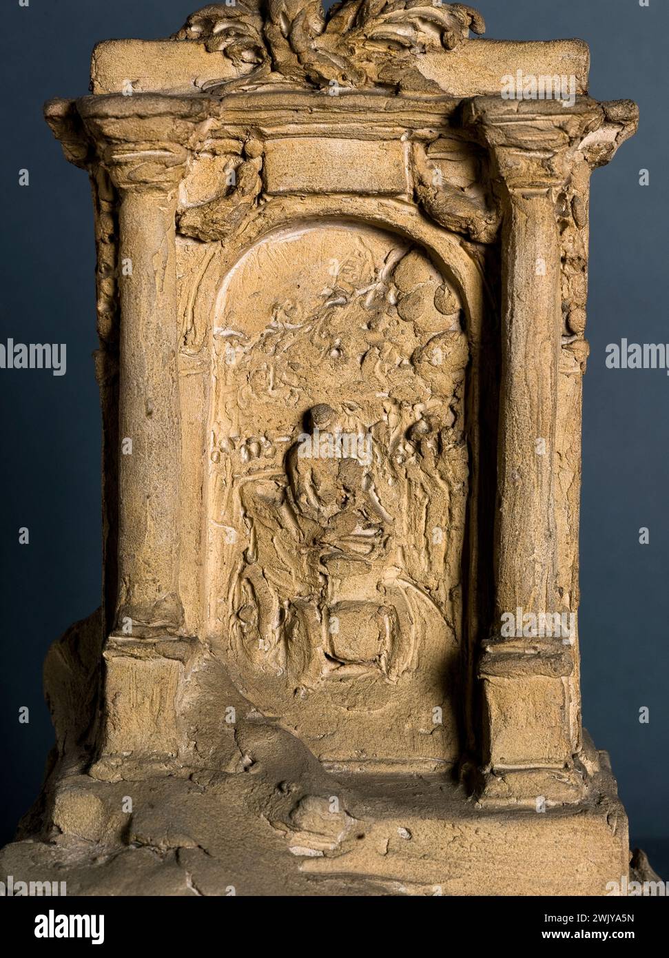 Aimé-Jules Dalou (1838-1902). "Levassor monument". Terracotta, 1898 ...