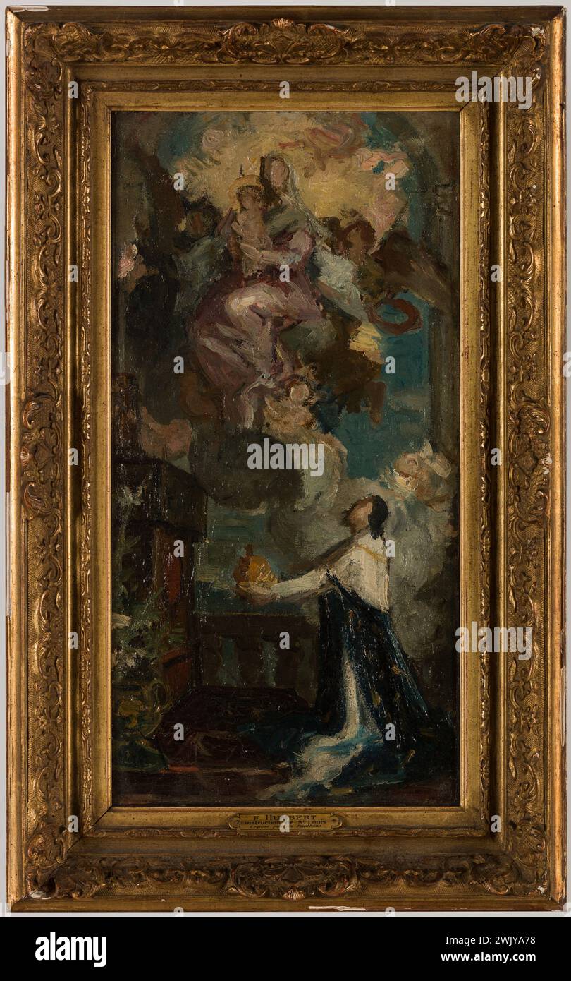 Jacques Ferdinand Humbert (1842-1934). "Sketch for the Pantheon: the ...