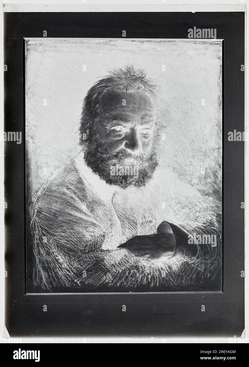 Anonymous, portrait of Victor Hugo (dummy title). Houses of Victor Hugo ...
